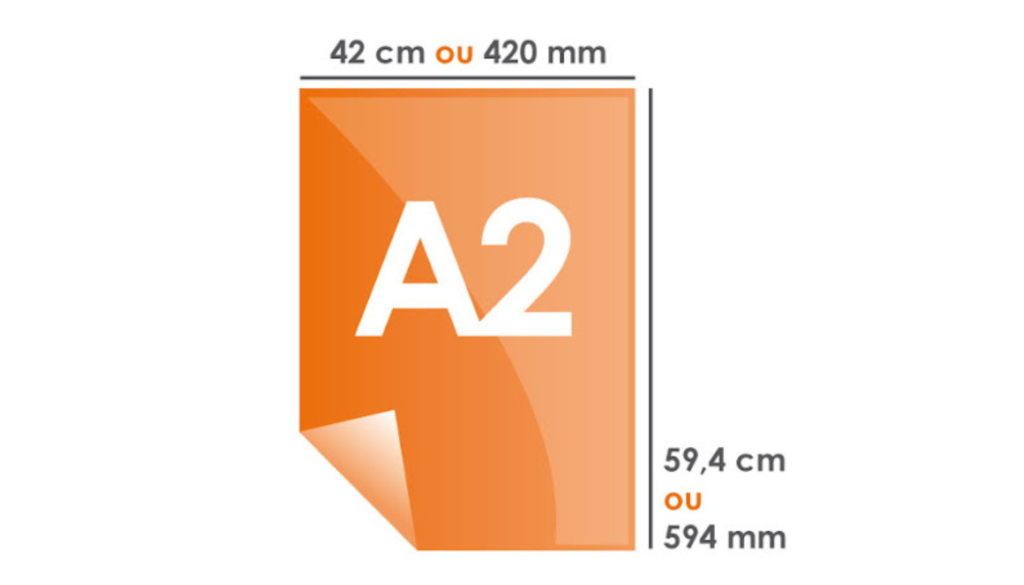 Format A2 : dimensions, usages et équivalences
